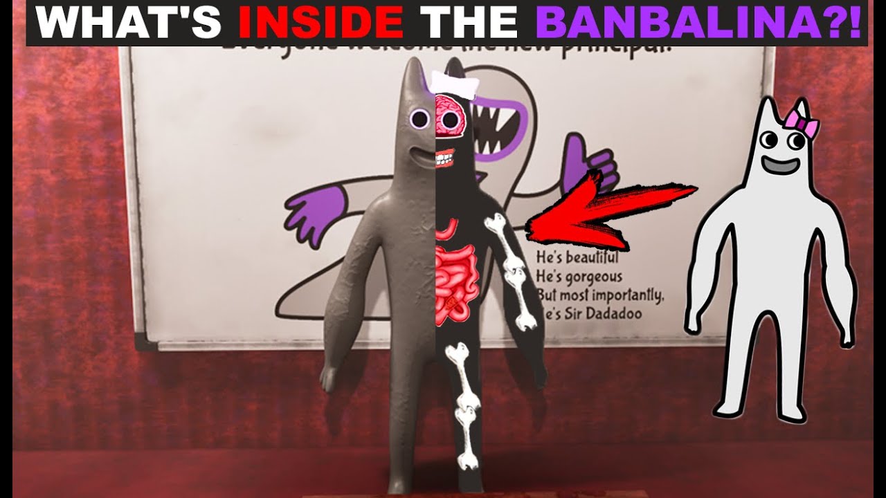 WHAT'S INSIDE EVIL BANBALINA?! ANOTHER BANBALEENA?! (Garten of Banban 8 ...
