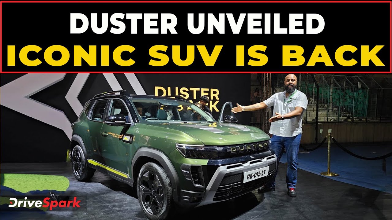 All New Renault Duster Unveiled 🚙 | New Design, Features & Engine ...