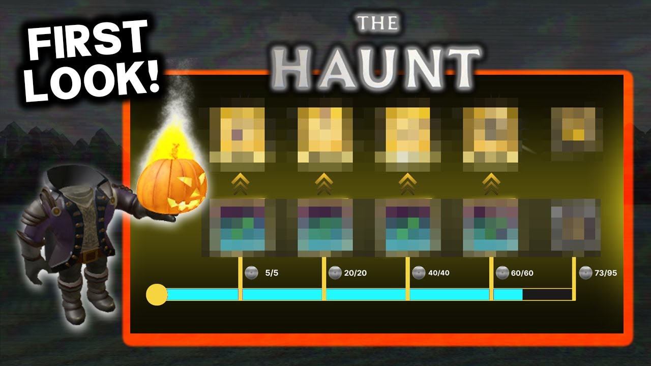 NEW HAUNT EVENT FIRST LOOK!! (Roblox Halloween Event) - YouTube