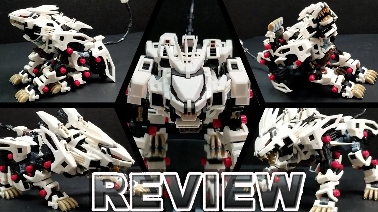 Zoids HMM Liger Zero Review - YouTube