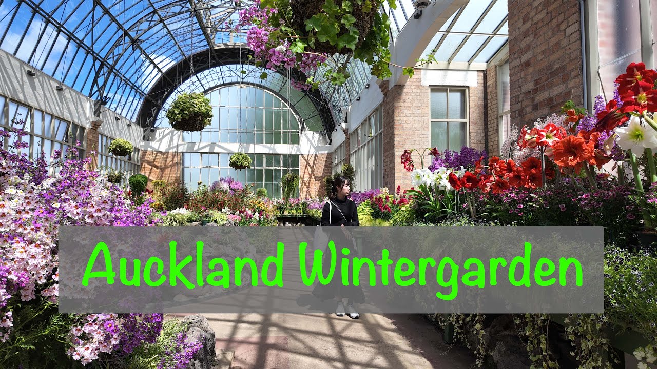 Auckland Wintergarden Spring 2023 - New Zealand - YouTube