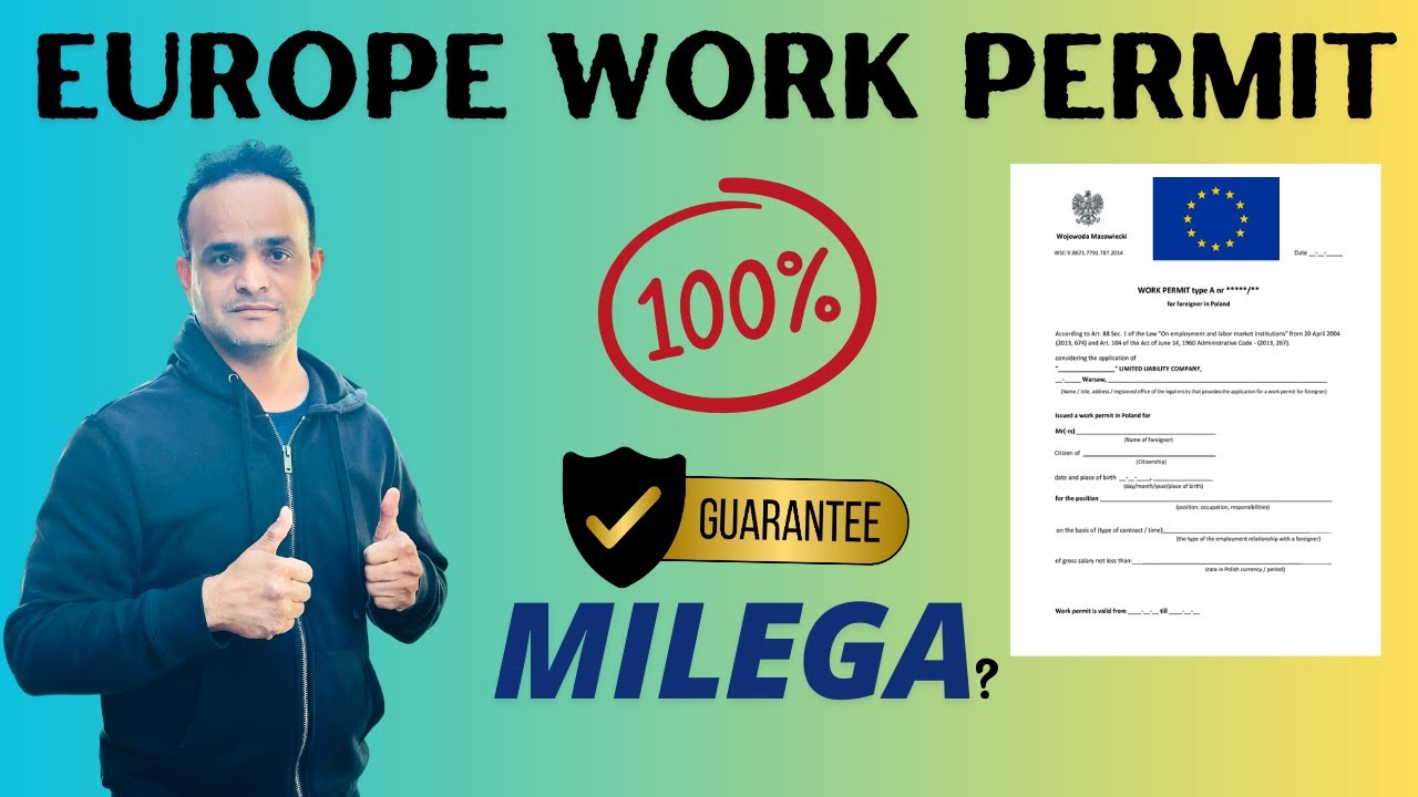 Europe Work Permit in 2025 ? 100% Guaranteed - YouTube
