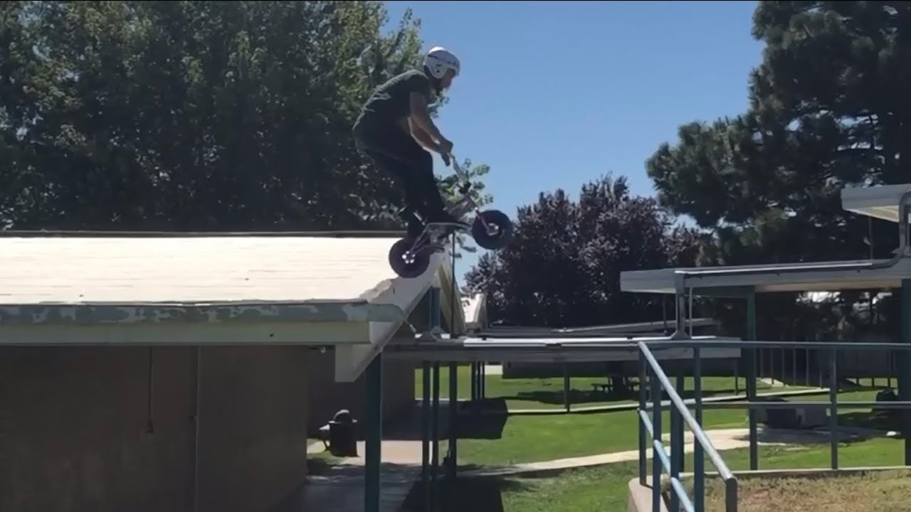Mini BMX Roof Gap | Jeremiah Morris | Wildcat Mini BMX - YouTube