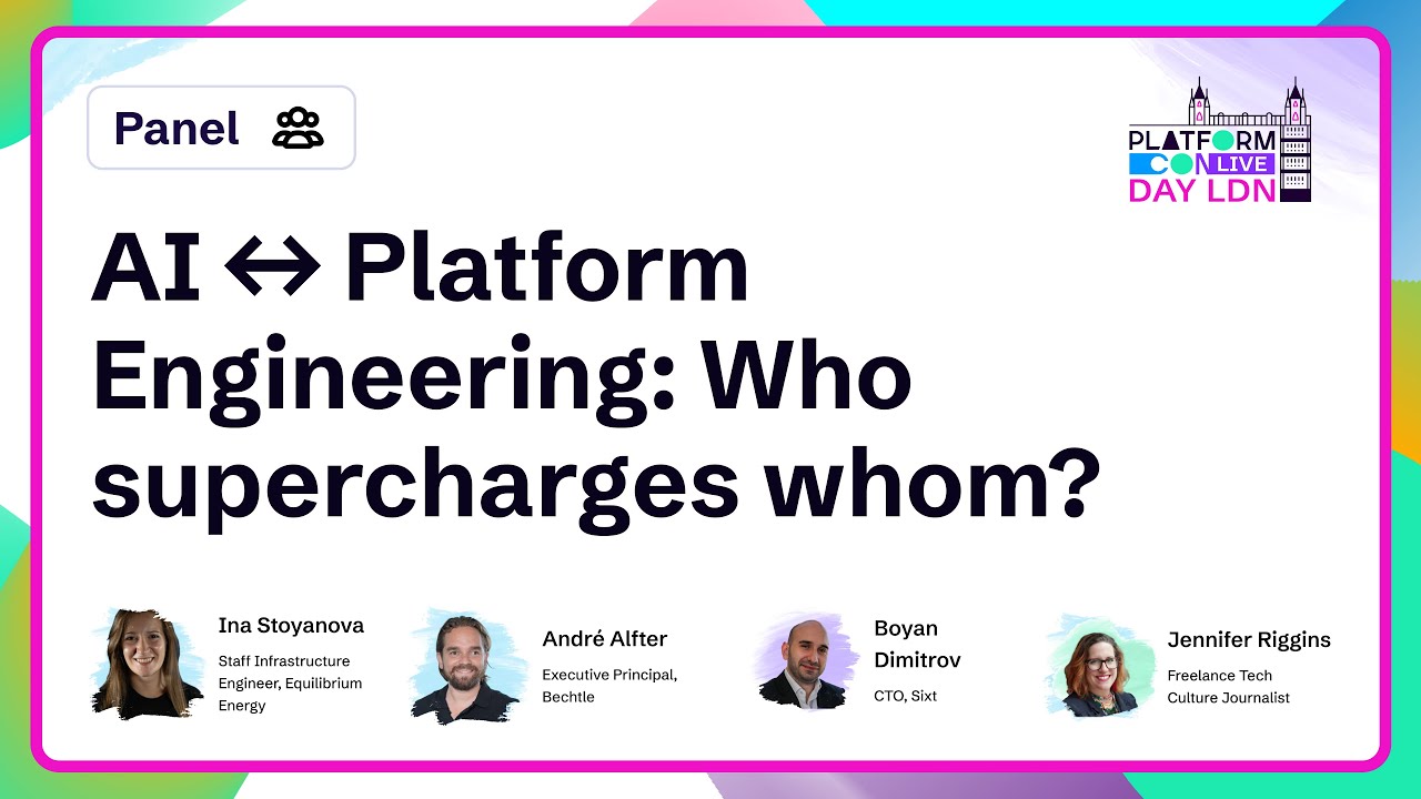 AI ↔ Platform Engineering: Framing the exchange - YouTube