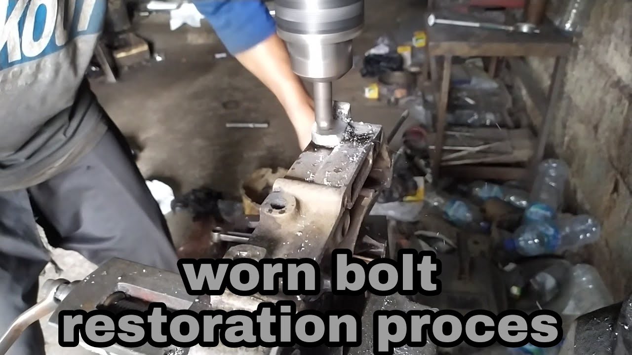 How to repair worn bolts - YouTube