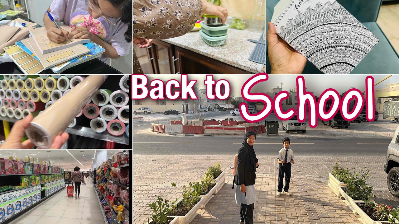 സ്കൂൾ തുറന്നു😍BACK TO SCHOOL Vlog | Shopping & Some Morning Scenes ...