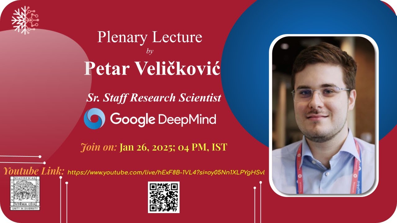 WSDL 2025: Plenary Talk by Dr. Petar Velickovic - YouTube