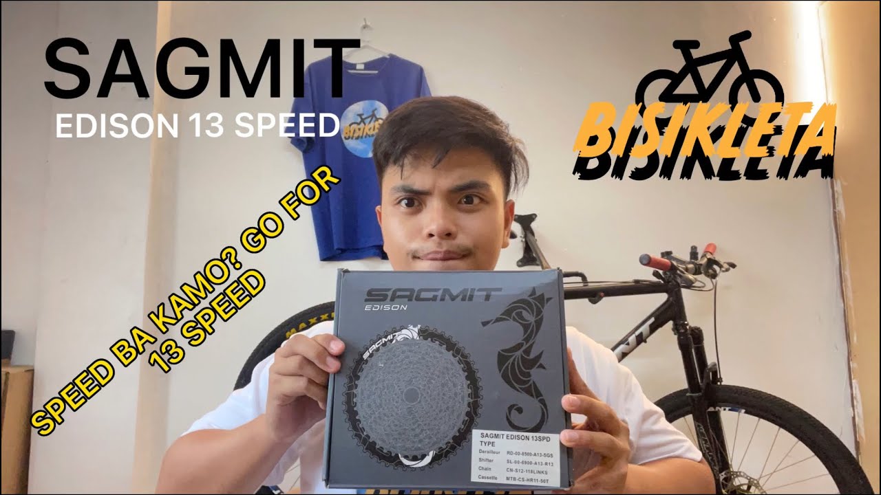 Sagmit Edison "13 SPEED DRIVETRAIN?!?!?" isa ito sa mga 13 speed dito ...