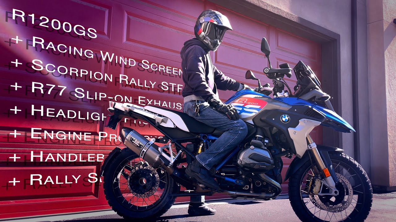 カスタム紹介 | R1200GS Rallye (2018 - ) - YouTube
