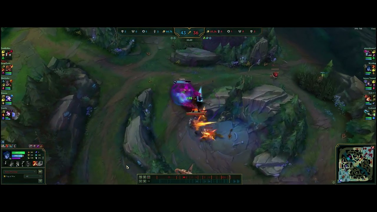 League of Legends - Longest stun ever - YouTube