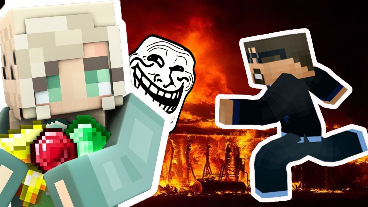 SSundee WHAT IS MINECRAFT BURNING THEIR HOUSE ! #4 - YouTube