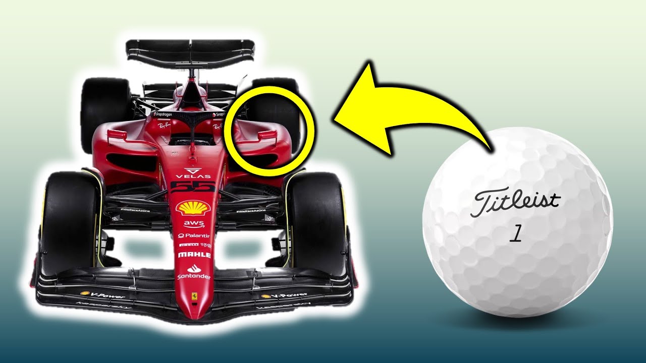 Golf Ball Aero on F1 Cars - YouTube