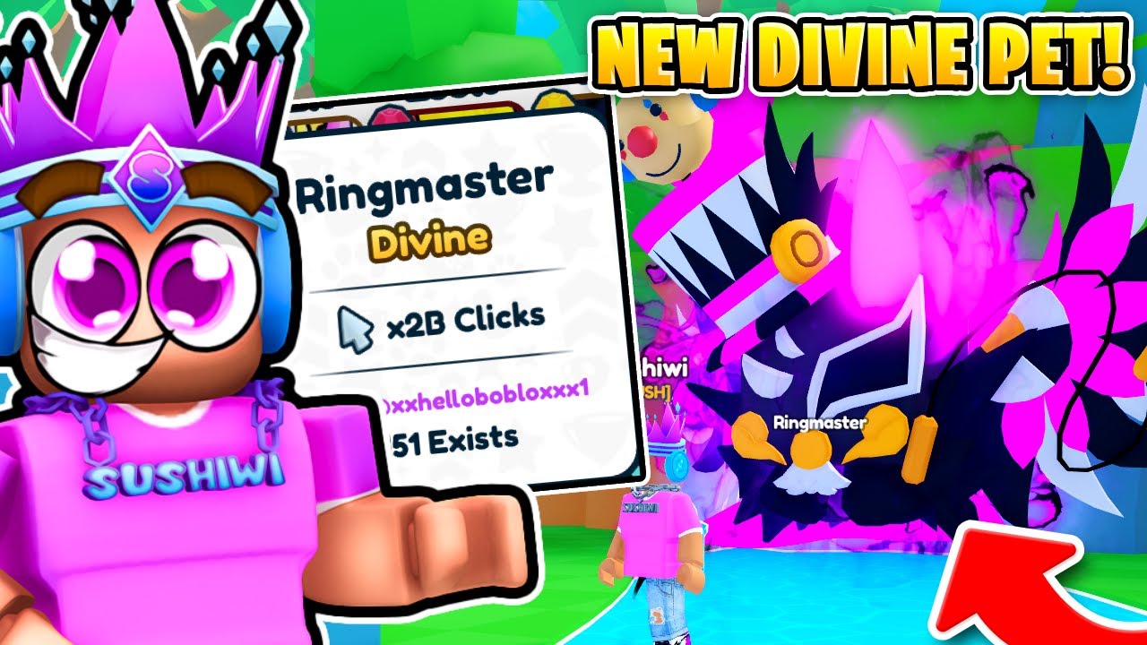 I Got NEW DIVINE RINGMASTER Pet In Roblox Rebirth Champions Ultimate ...