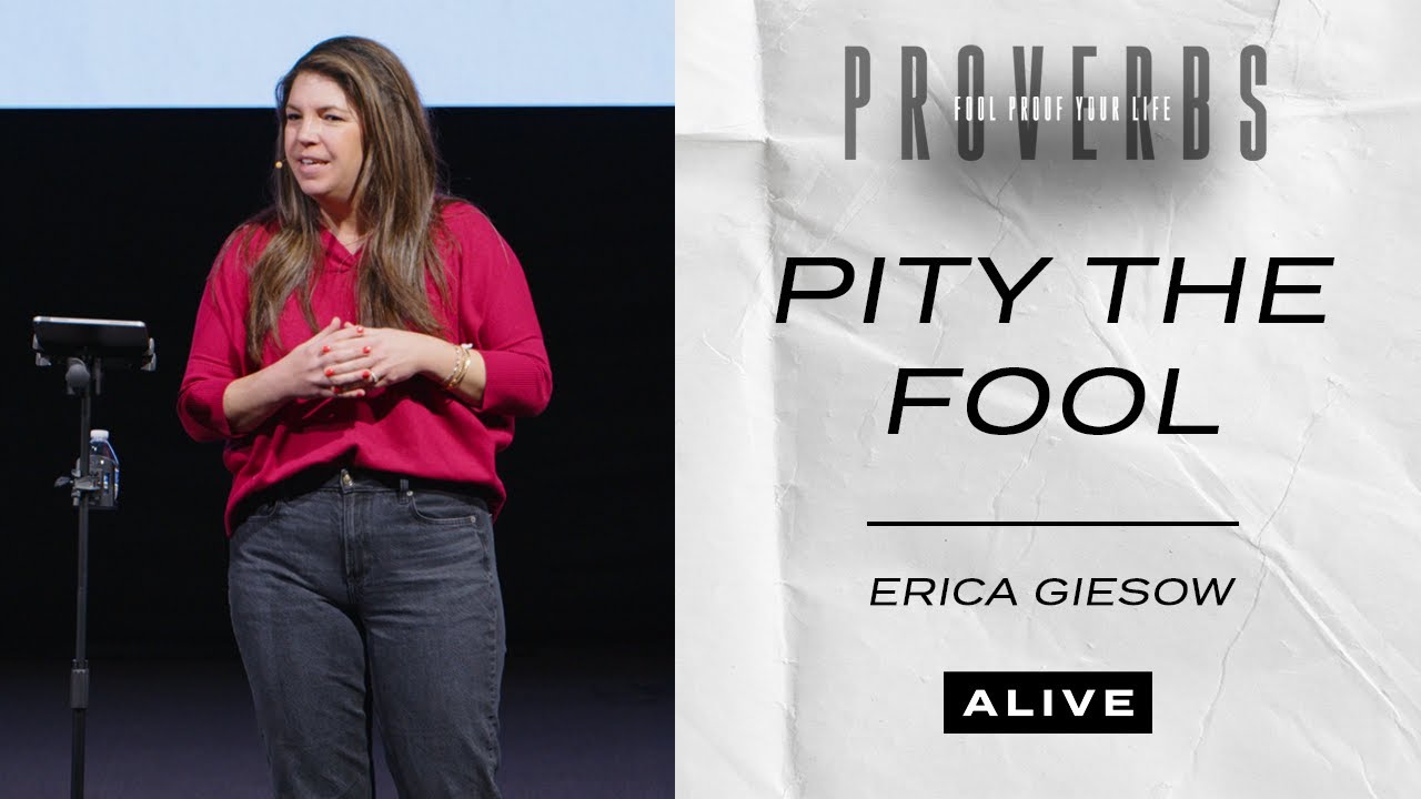 Proverbs: Fool Proof Your Life - Pity The Fool (3-9-25) - YouTube