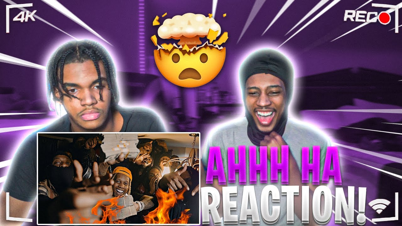 LIL DURK - AHHH HA (Official Video) REACTION!! *4KT DISS* - YouTube