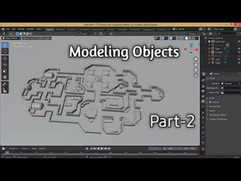 How to create Among Us Skeld Map using Blender Detailed Guide Part-2 ...