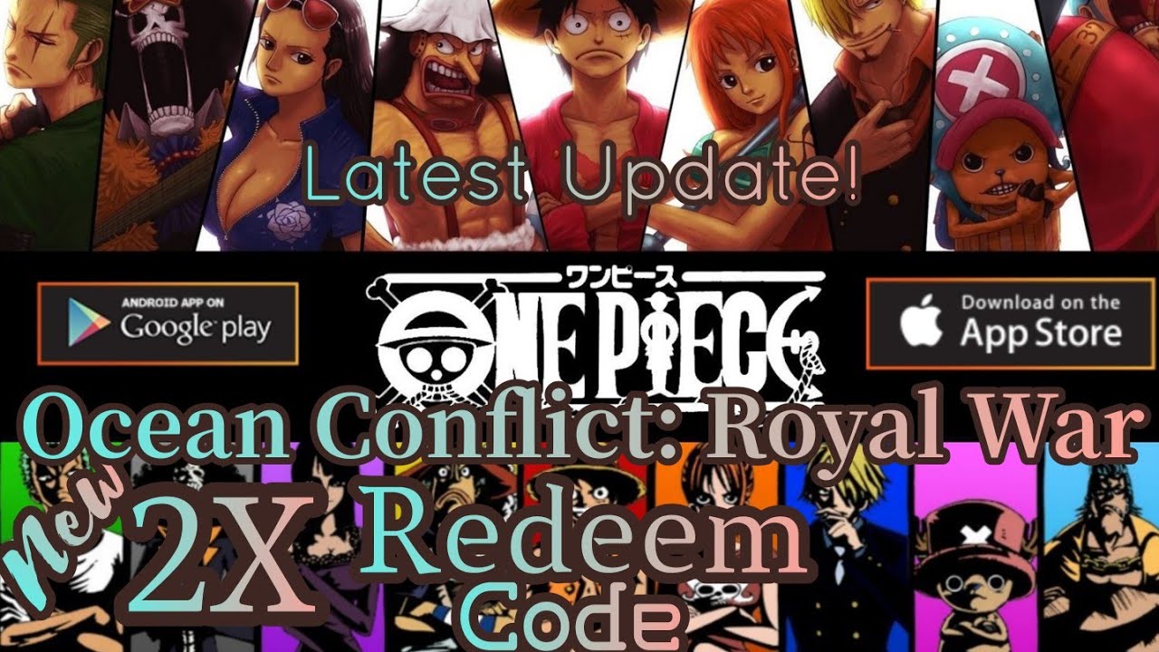Ocean Conflict: Royal War Latest 2X Redeem Code Claim now!! One Piece ...