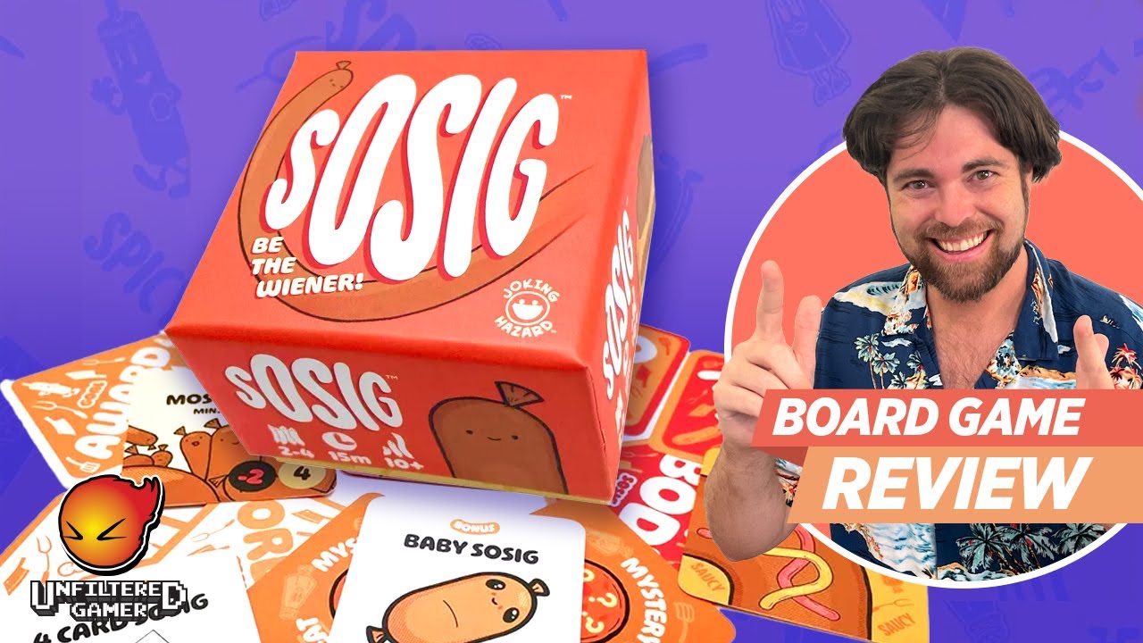 Sosig - Card Game Review - YouTube