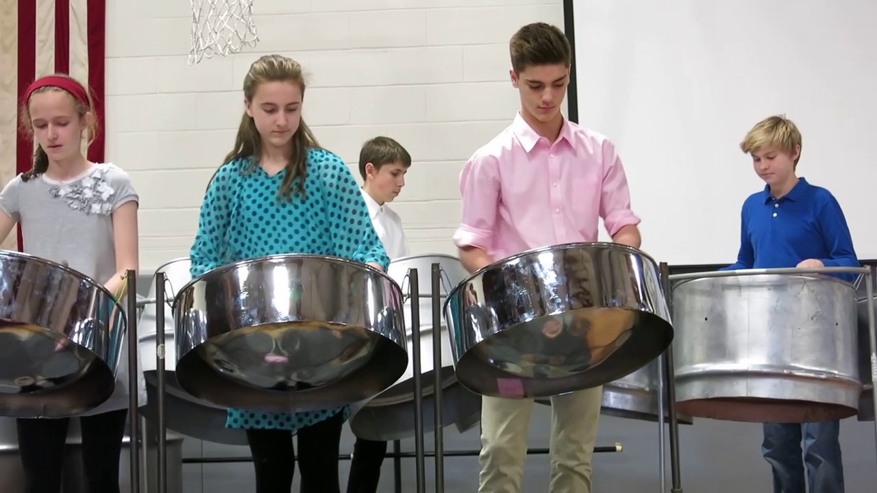 Foote School Steel Pan Ensemble Performs Star Wars "Cantina Band" - YouTube