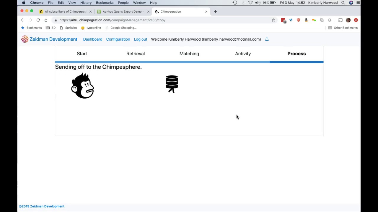 Manage Campaign Results with Chimpegration for Altru - YouTube