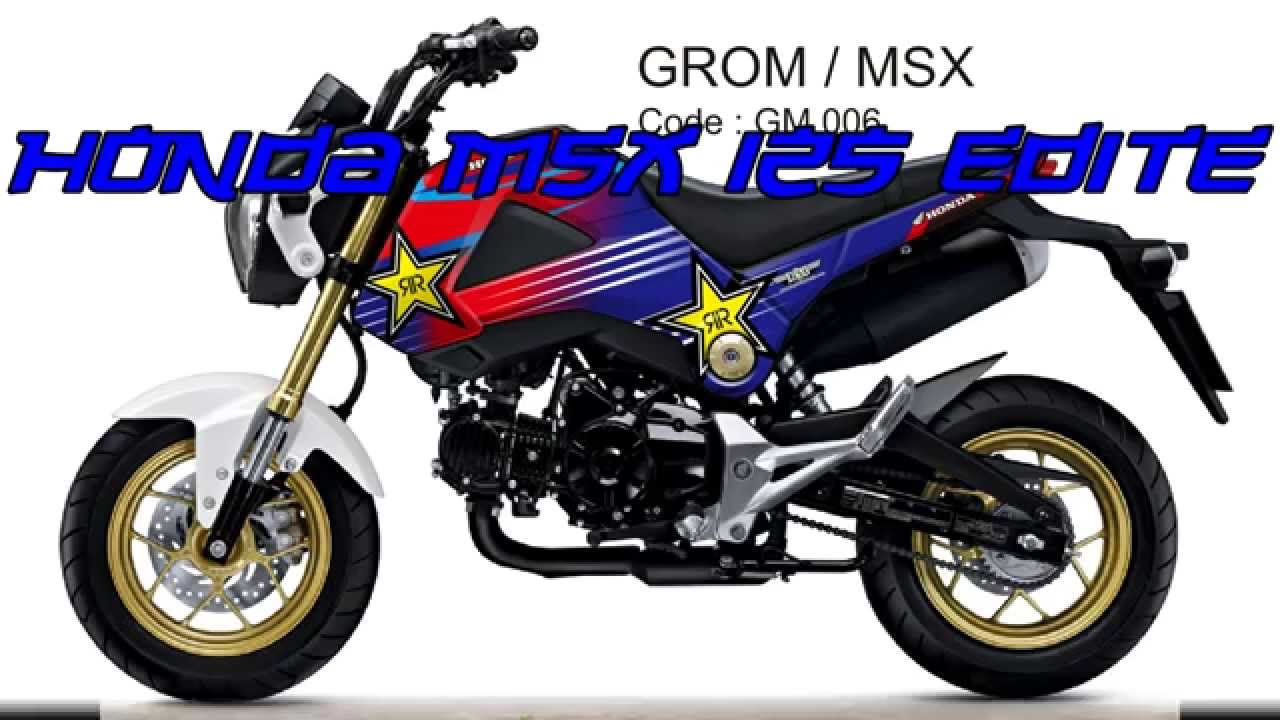 Honda MSX 2016 MSX Scooter KS@ - YouTube