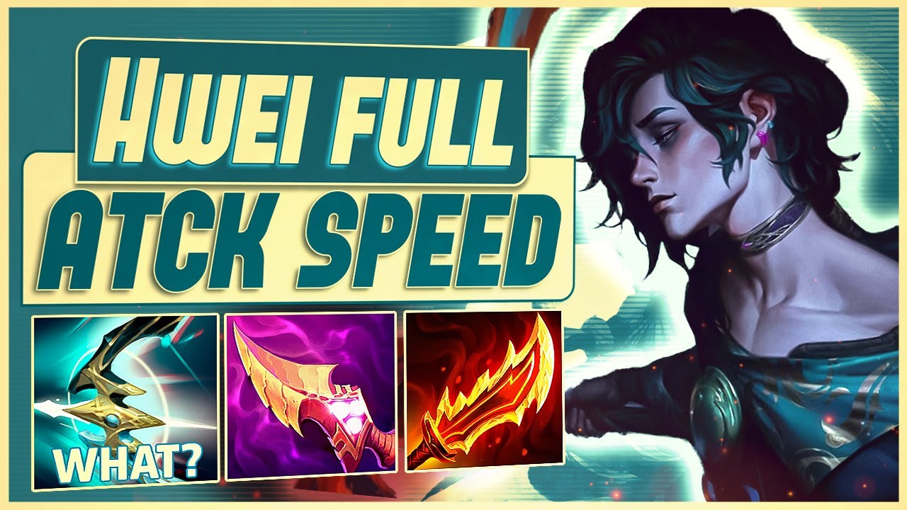 HWEI MID FULL ATTACK SPEED | ESSE É O TIPO DE SURPRESA QUE EU GOSTO ...