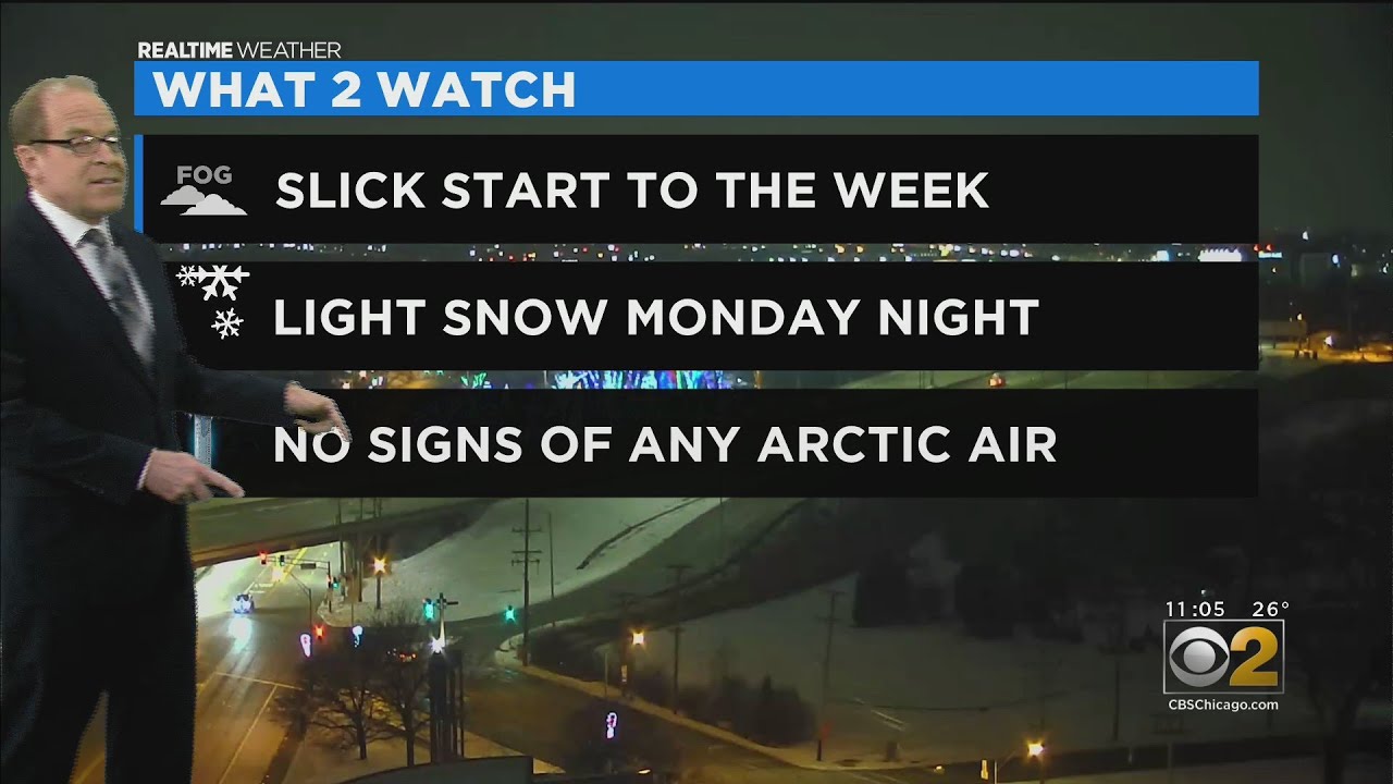 Chicago Weather: Slick Start To The Week - YouTube