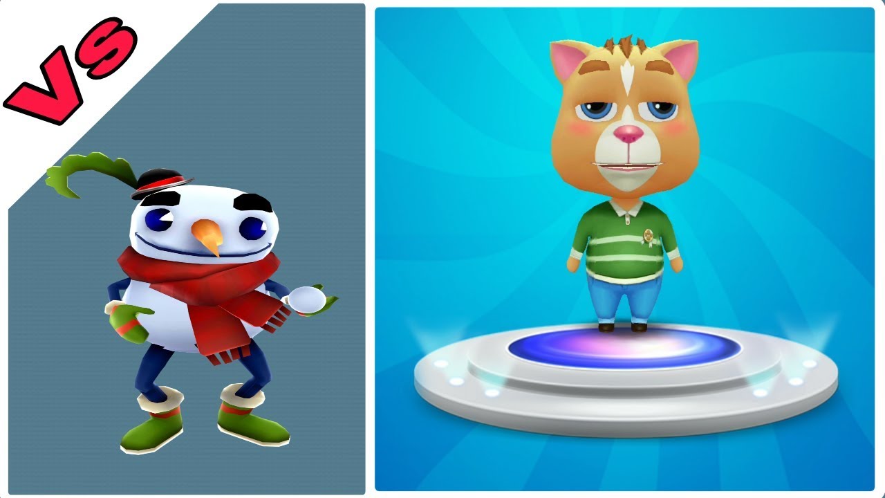 Subway Surfers Buddy Vs Subway Cat Rush Gameplay - YouTube