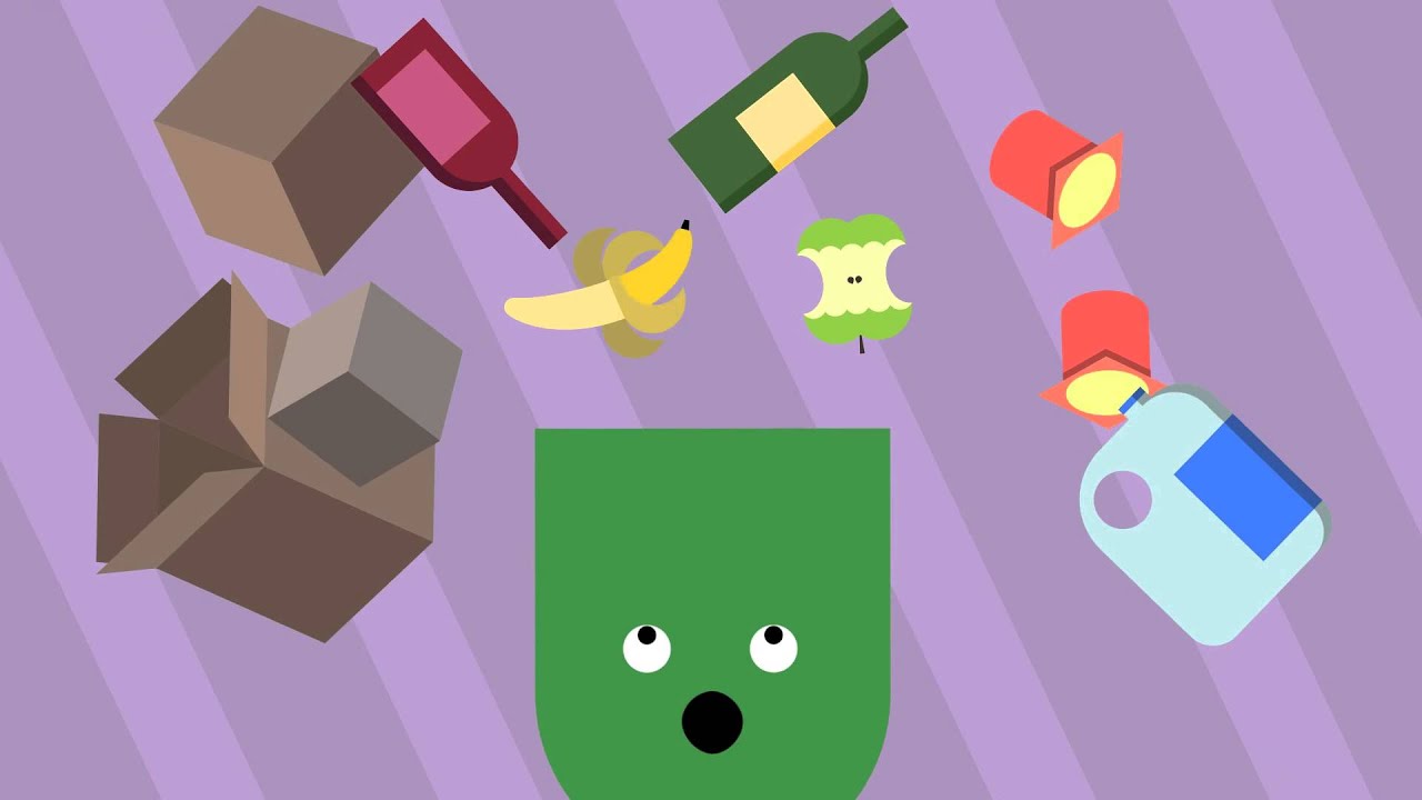 NLWA Contamination Animation - Wise up to Waste - YouTube