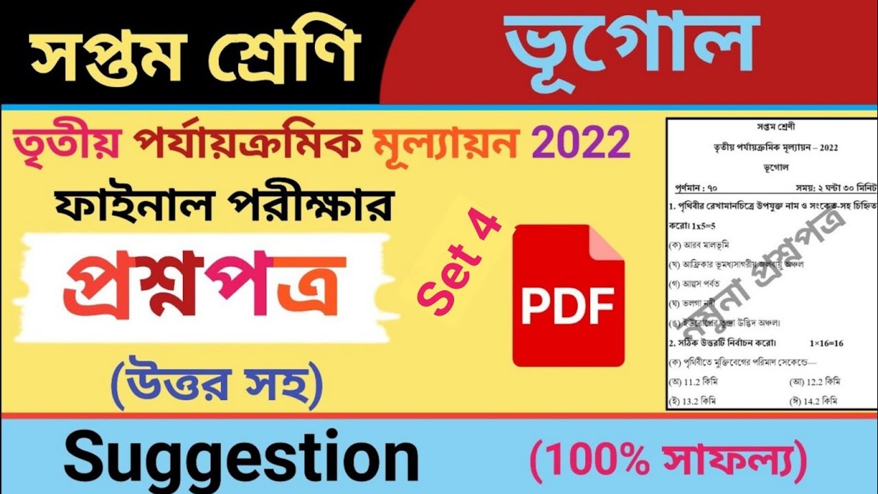 Class 7 Geography 3rd Unit Test Question Paper 2022 Class 7 Geography class-7-geography-3rd-unit-test-question-paper-2022-class-7-geography