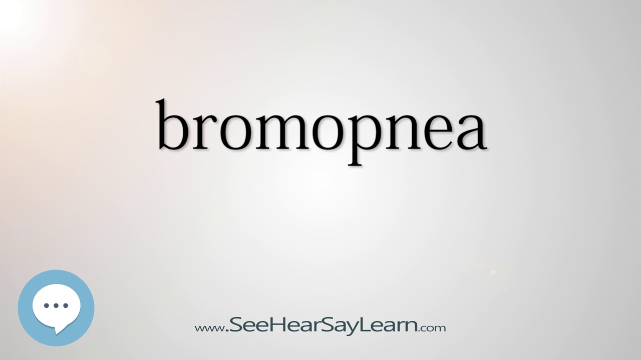 bromopnea - Smart & Obscure English Words Defined 🗣🔊 - YouTube
