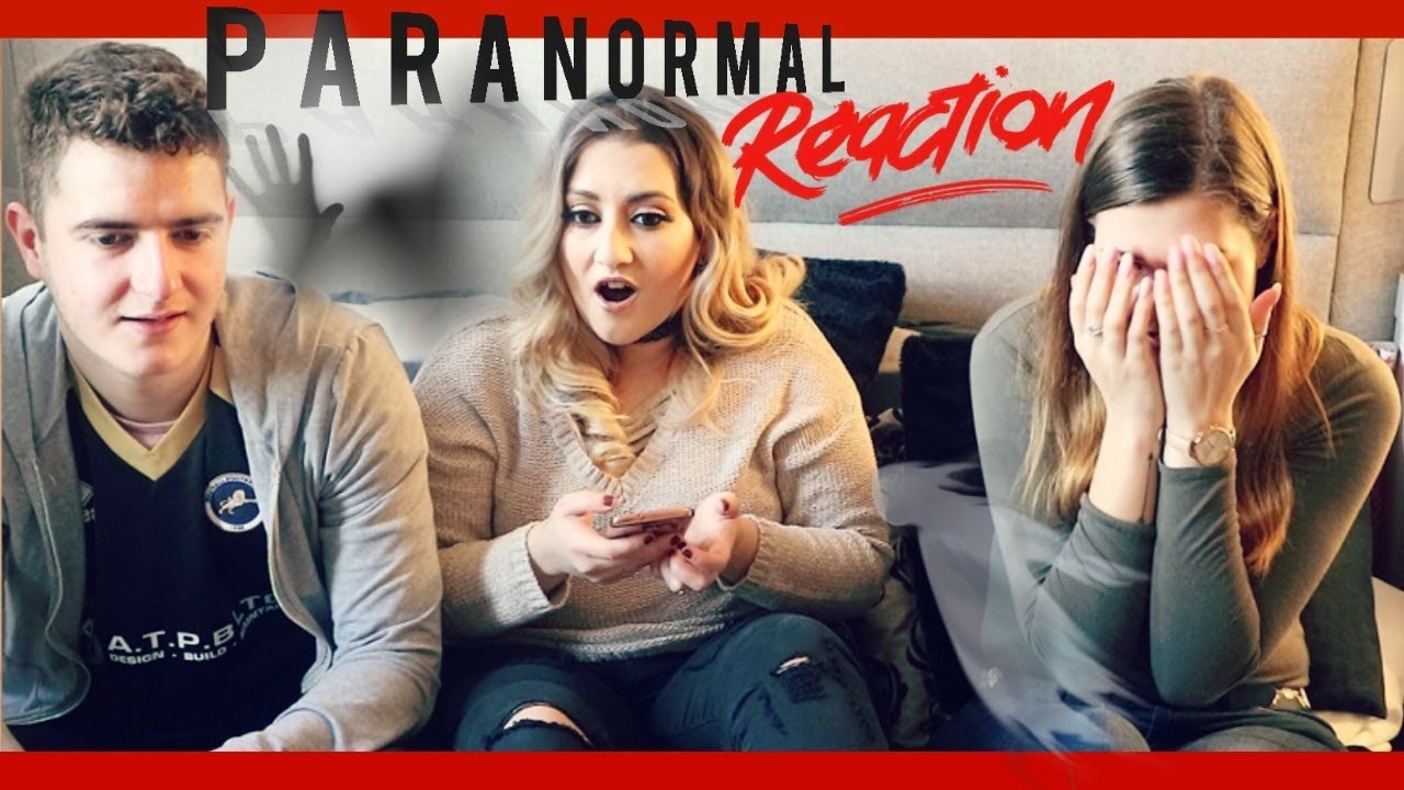 REACTING TO CREEPY PARANORMAL VIDEOS | Collab w/ GEORGE PULLEN & AMBER - YouTube