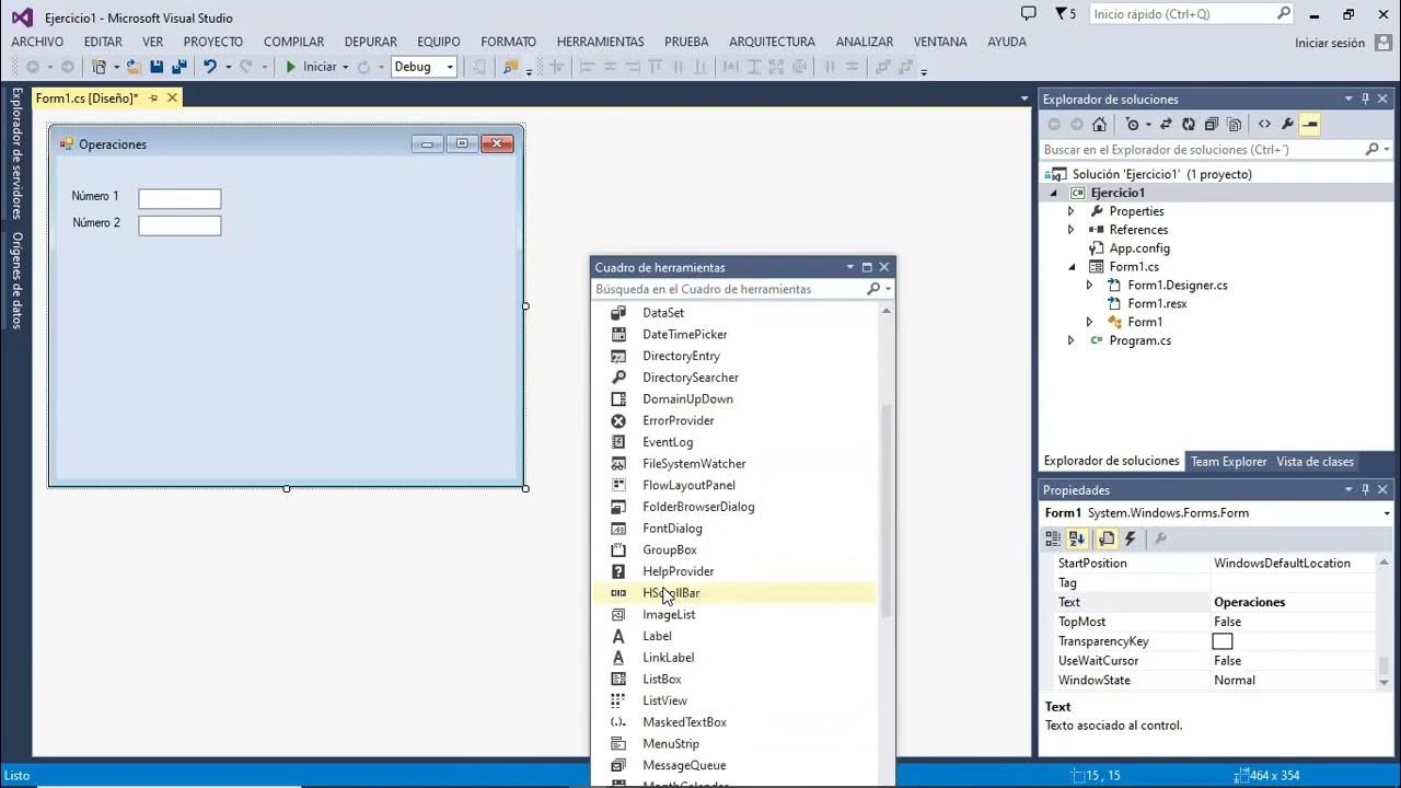 Creación de una aplicación de Windows Forms con C# - YouTube