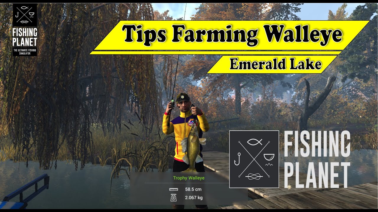 Farming Walleye - Emerald Lake - Fishing Planet Indonesia - YouTube