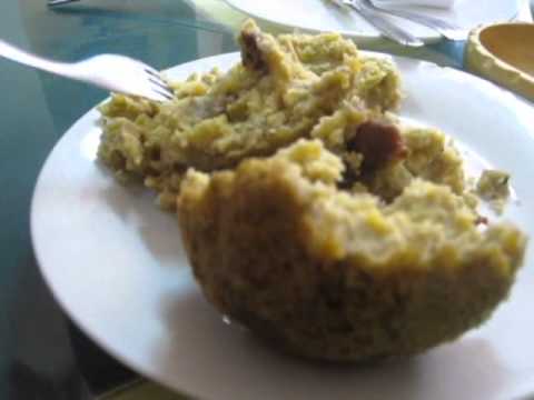 Ecuadorian Cuisine: Bolon de Verde or Fried Green Plantain Ball - YouTube