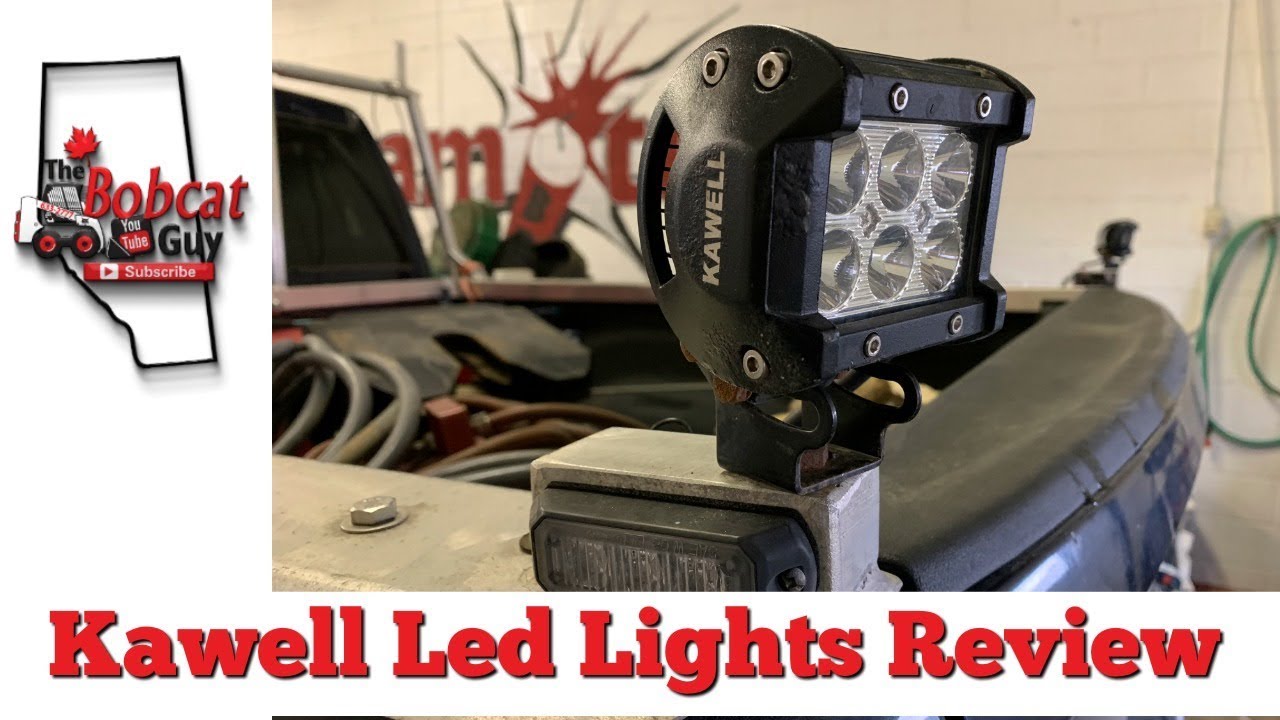 KAWELL LED LIGHT REVIEW - YouTube