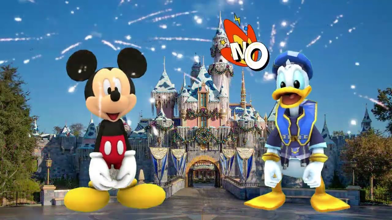 3D Disney Dance off Battle| Mickey Mouse - Sully - Donald Duck ...