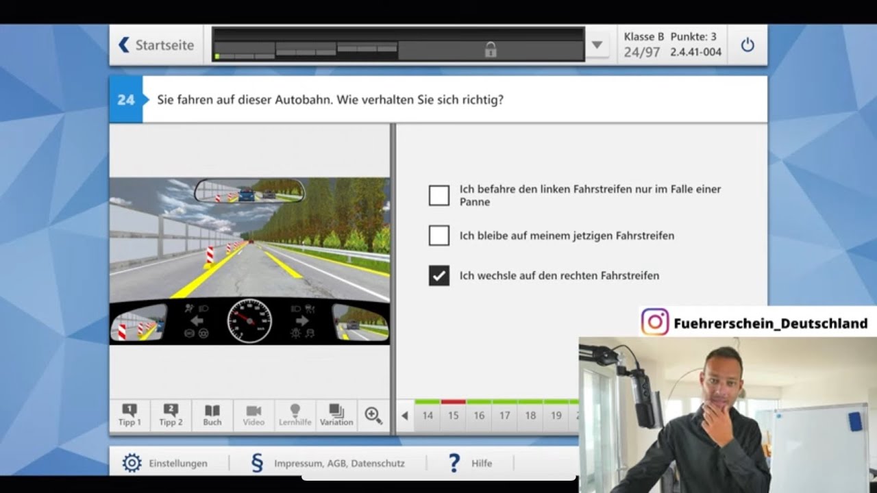 Führerschein Theorie lernen #2 - YouTube