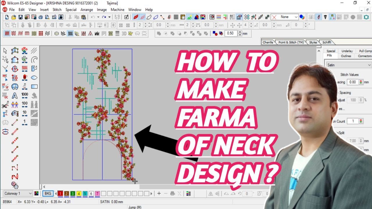 How to make farma of neck design | Neck Farma | neck design ...