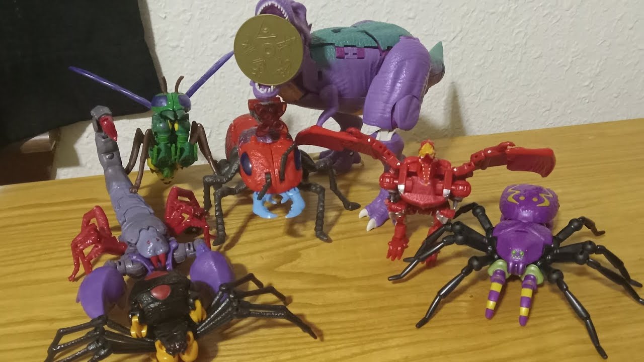 Review of beast wars season one predacons (Kingdom and Legacy) - YouTube