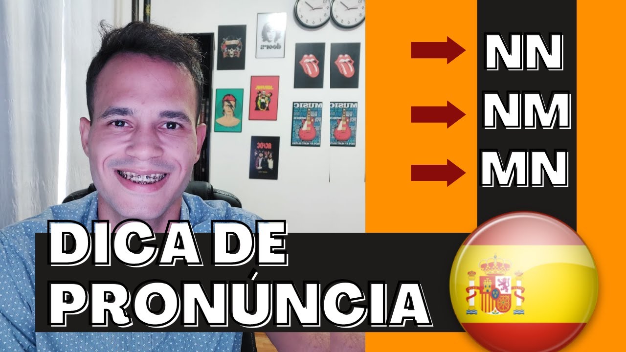 PRONÚNCIAS DAS LETRAS N (ENE) E M (EME) EM ESPANHOL - YouTube