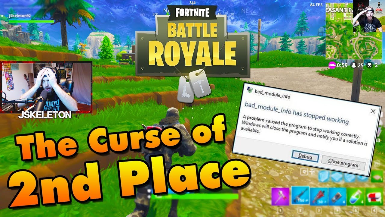 The Curse of 2nd Place - Fortnite Battle Royale - YouTube