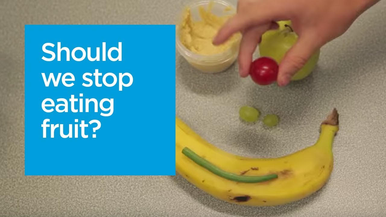 Should we stop eating fruit because of the sugar content? - YouTube