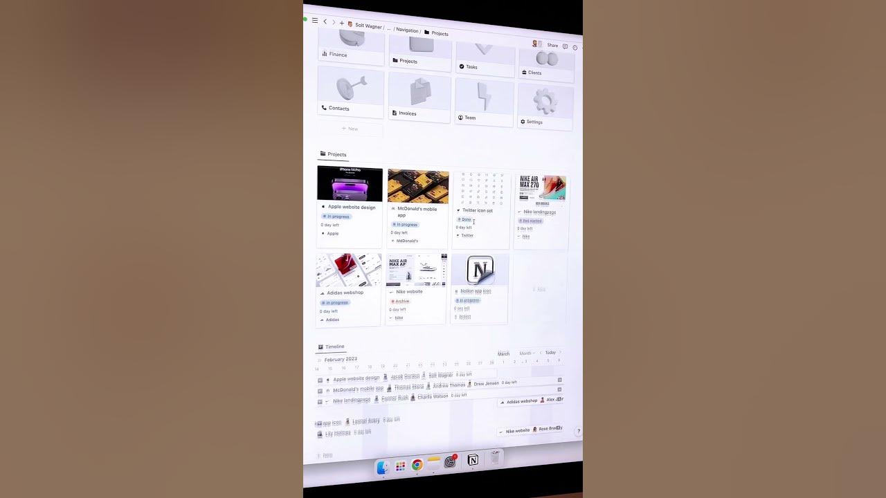 How To Organize Your Projects And Tasks In Notion Notion Notionapp Notiontips Productivity 