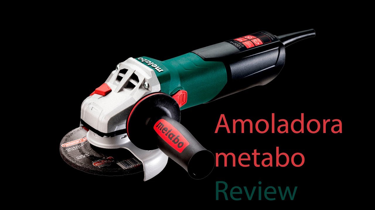 #Amoladora metabo WEV 10- 125 || Español || Angle Grinder metabo - YouTube