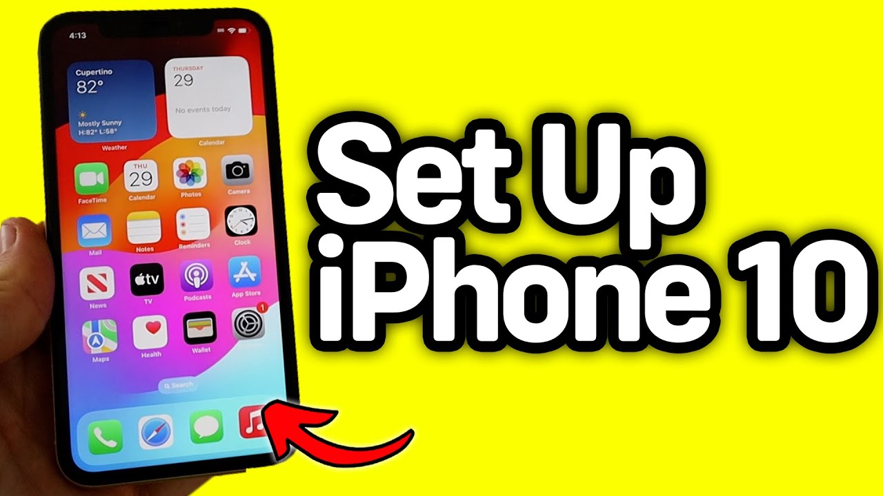 HOW TO SET UP NEW IPHONE 10/Pro 2025 - YouTube