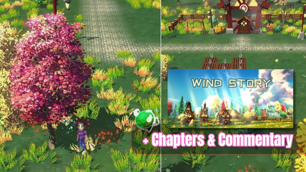 Wind Story | Day 1, Create a character & customize your town in this ...