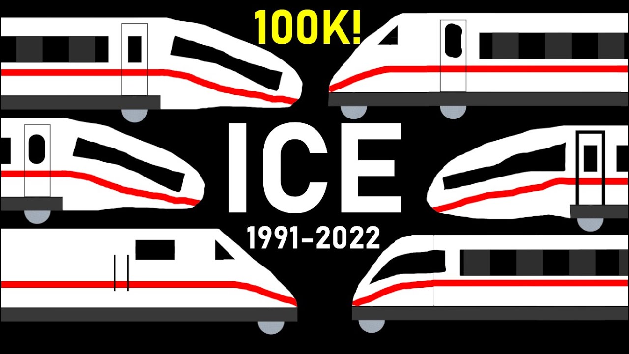 All ICE´s One By One! From ICE 1 To ICE 3 Neo! - YouTube