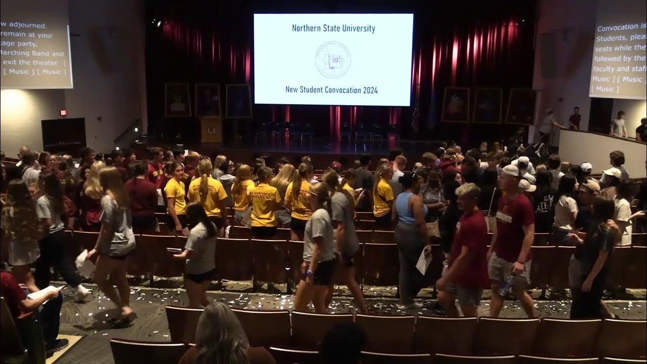 New Student Convocation 2024 - YouTube