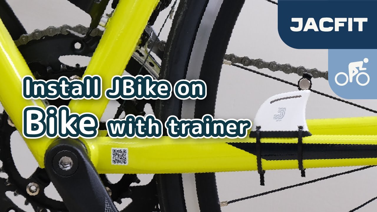 Bike installation | Jacfit Indoor Cycling - YouTube